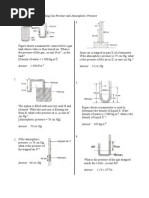 Forces and Pressure | PDF | Buoyancy | Pressure