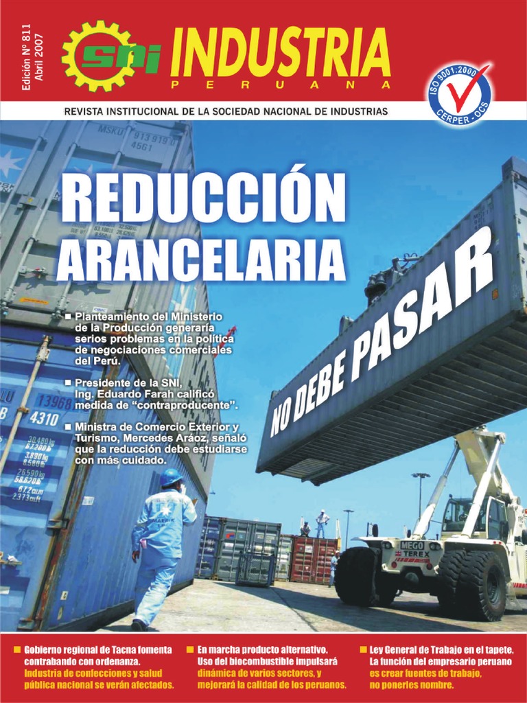 Sociedad Nacional de Industrias - Industria Peruana, Edgar Portalanza ...