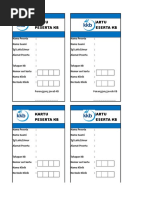 Kartu Peserta KB Kartu Peserta KB: K/I/KB/15 K/I/KB/15 | PDF
