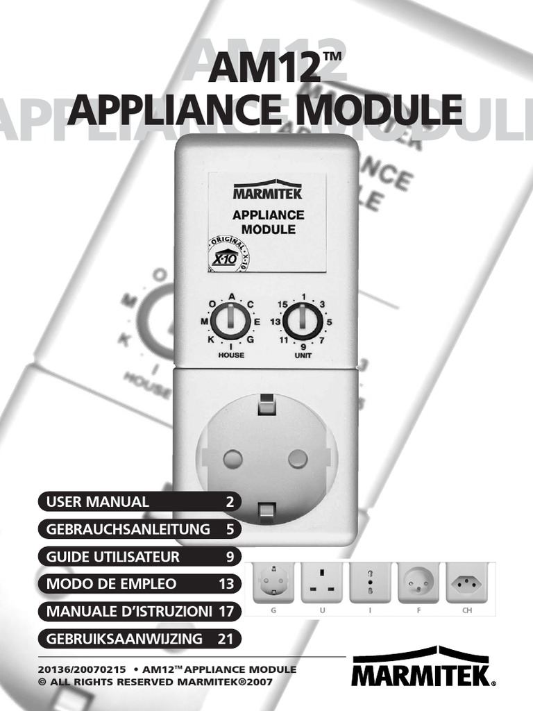 AM12 Appliance Module | Download Free PDF | Electronic Filter ...