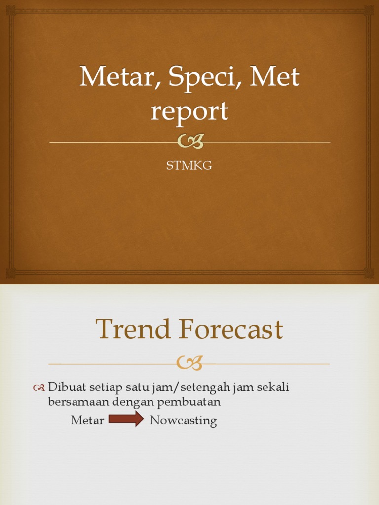 Contoh Metar | PDF
