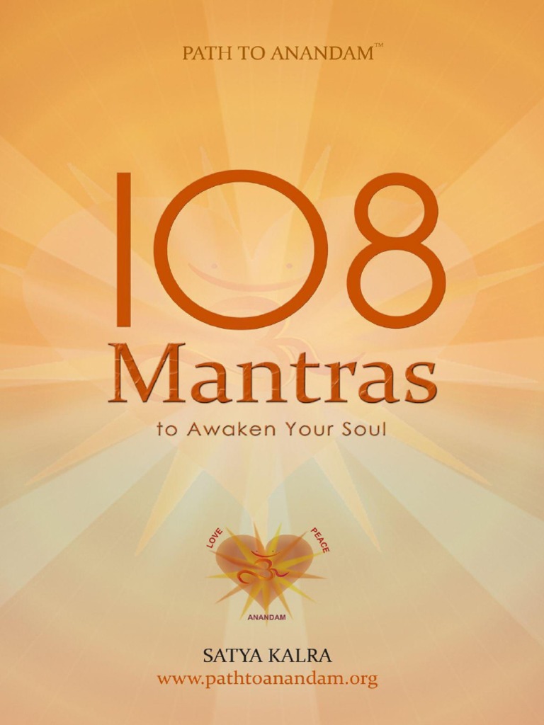 108 Mantras To Awaken Your Soul - Kalra, Satya | PDF