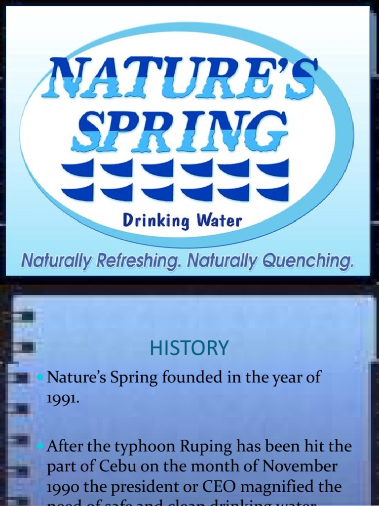 Nature Spring History | PDF