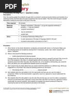 CAE Use of English Full Test Teacher Handbook 08 | PDF | Mosquito ...