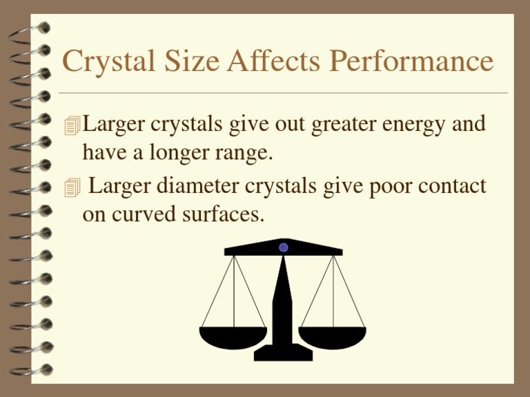 Crystal Size | PDF