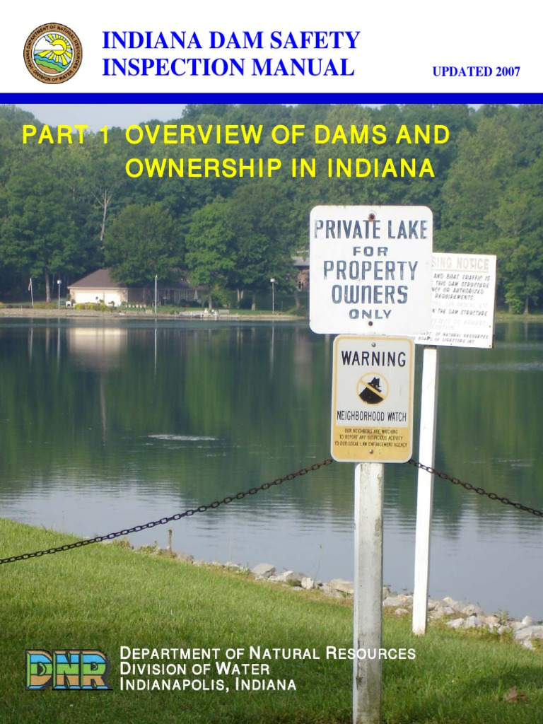 Part 1 Dam Safety Manual | PDF | Dam | Ownership