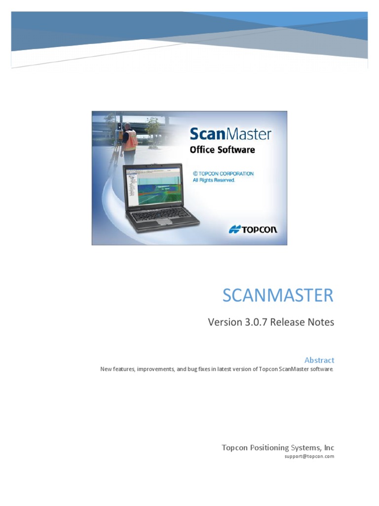 ScanMaster v3.0.7 Release Notes | PDF
