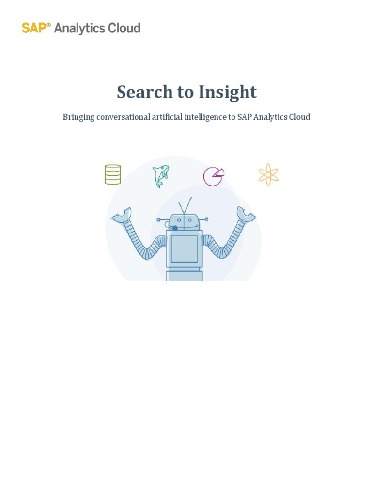 Search To Insight | Download Free PDF | Analytics | Sap Se