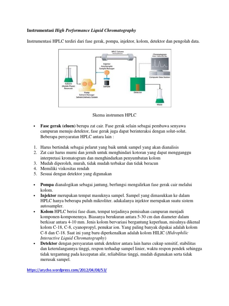 Cara Baca HPLC | PDF