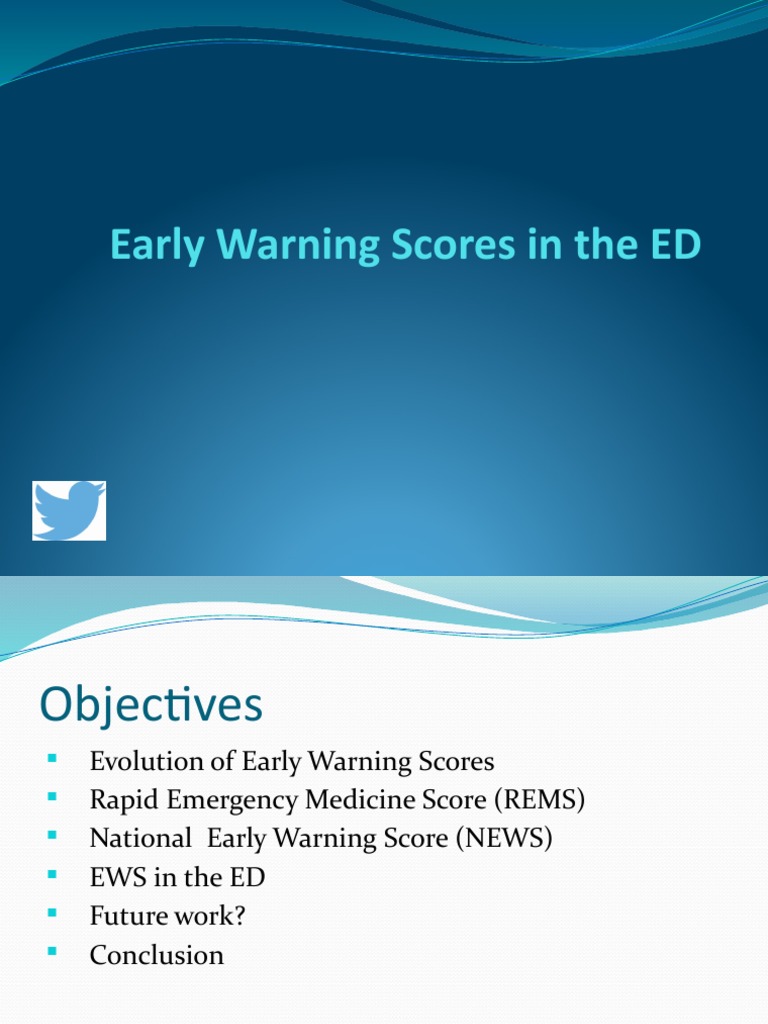 Early Warning Scores in The ED | PDF | Medical Specialties | Clinical ...