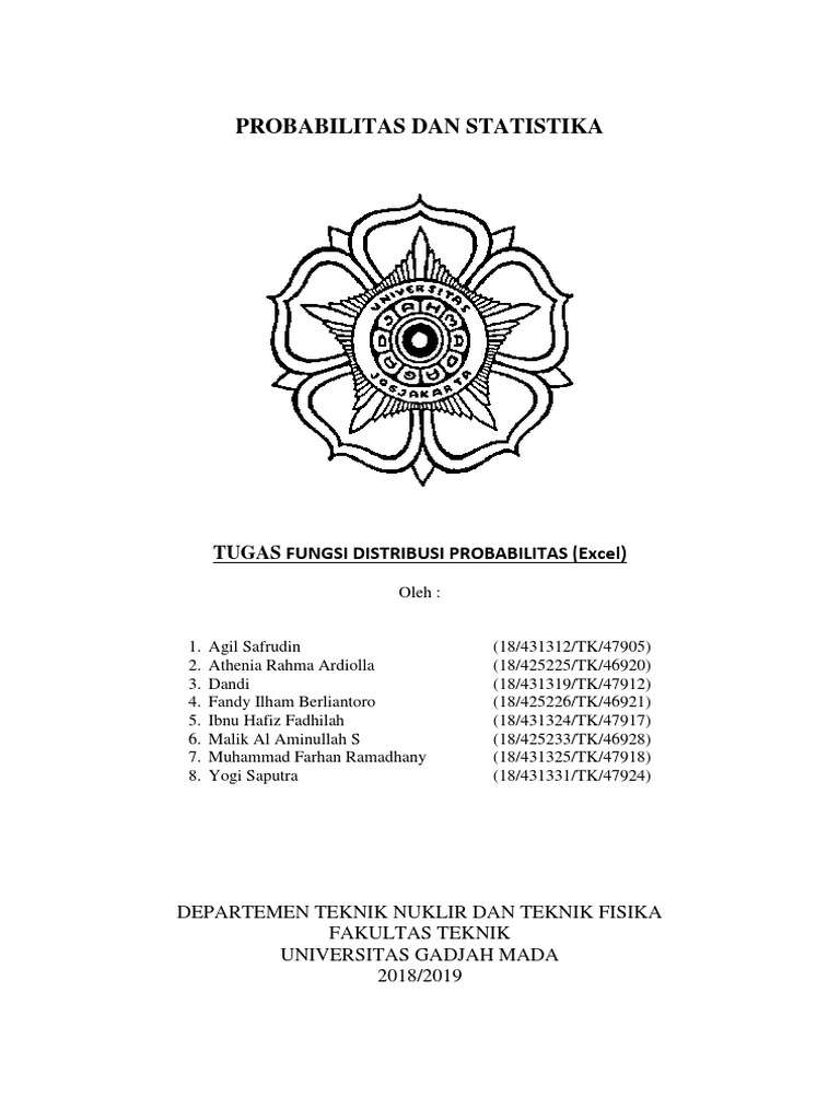 Probabilitas Dan Statistika | PDF | Sains & Matematika