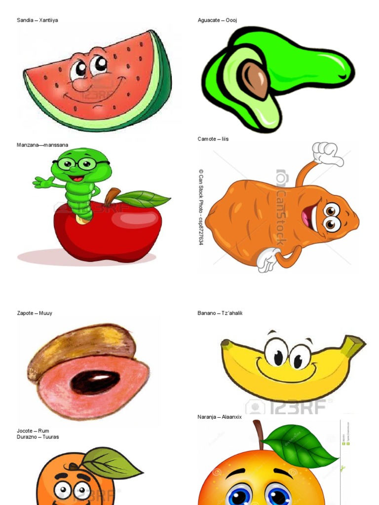 Frutas en Pocomam | PDF