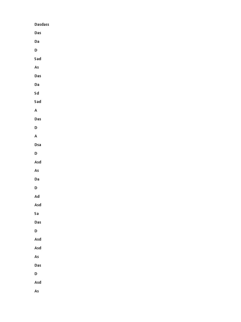 Dasdass Das Da D Sad As Das Da SD Sad A Das D A Dsa D Asd As Da D Ad Asd Sa Das D Asd Asd As Das ...