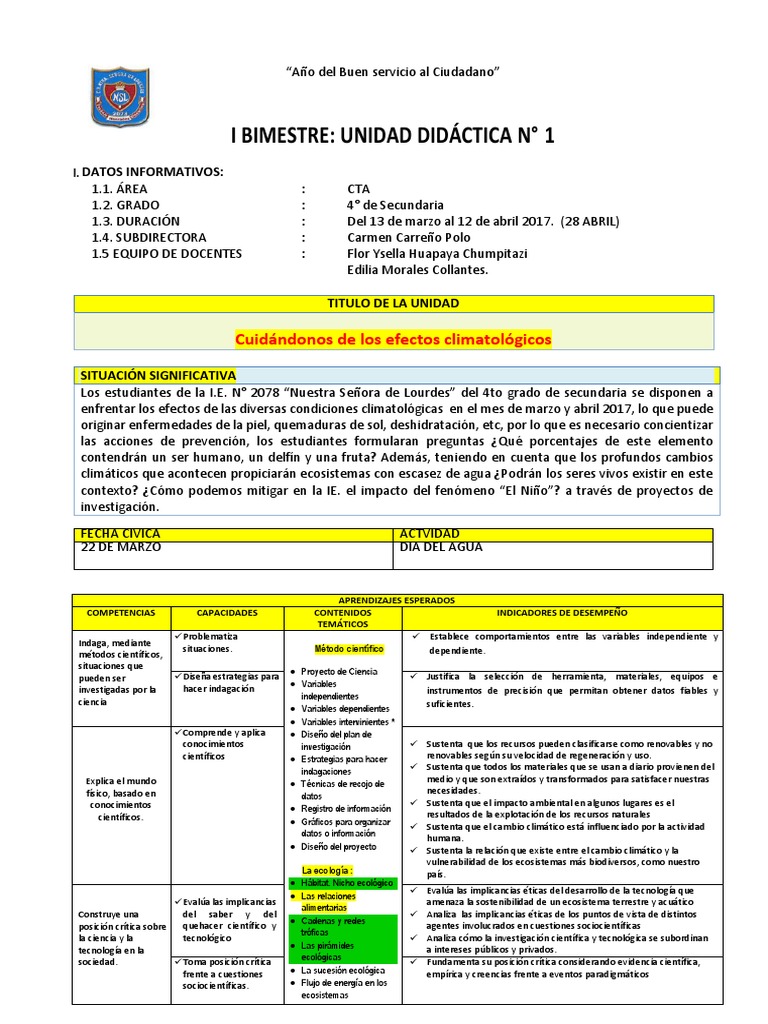 Año Del Buen Servicio Al Ciudadano | PDF | Ecología | Science