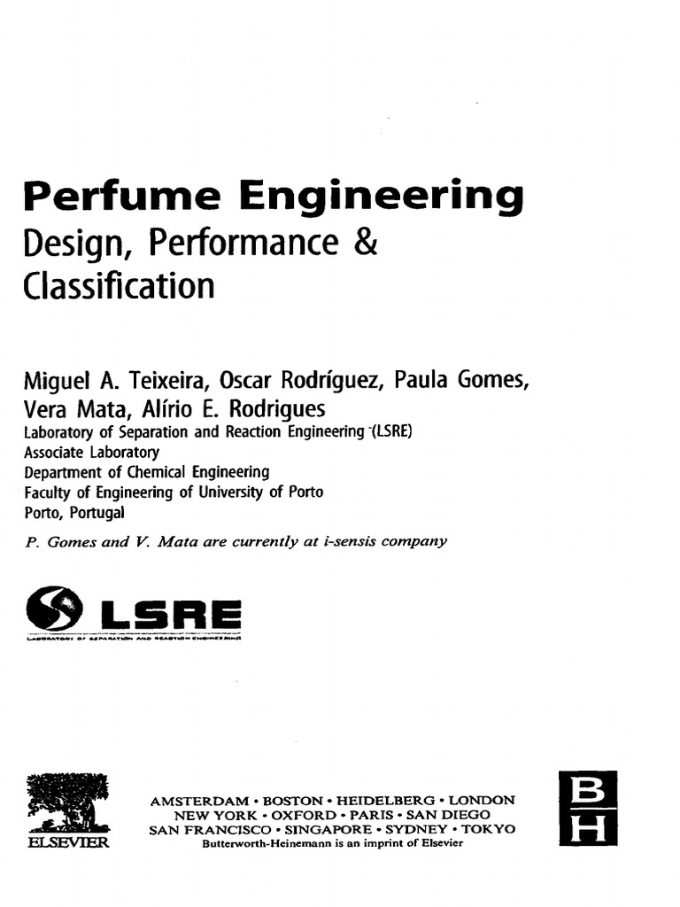 Perfume Engineering (Index) | PDF | Perfumery | Perfume