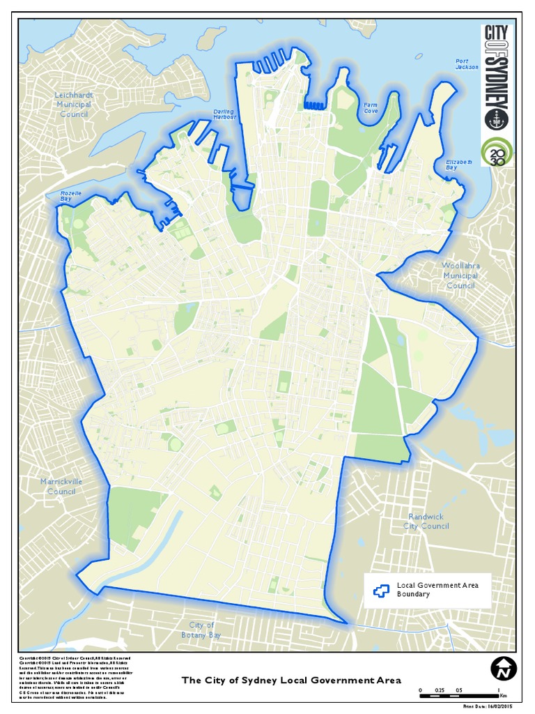 The City of Sydney Local Government Area: Port Jackson | PDF | New ...