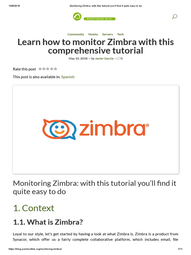 Zimbra Monitoring | PDF | Email Spam | Mail