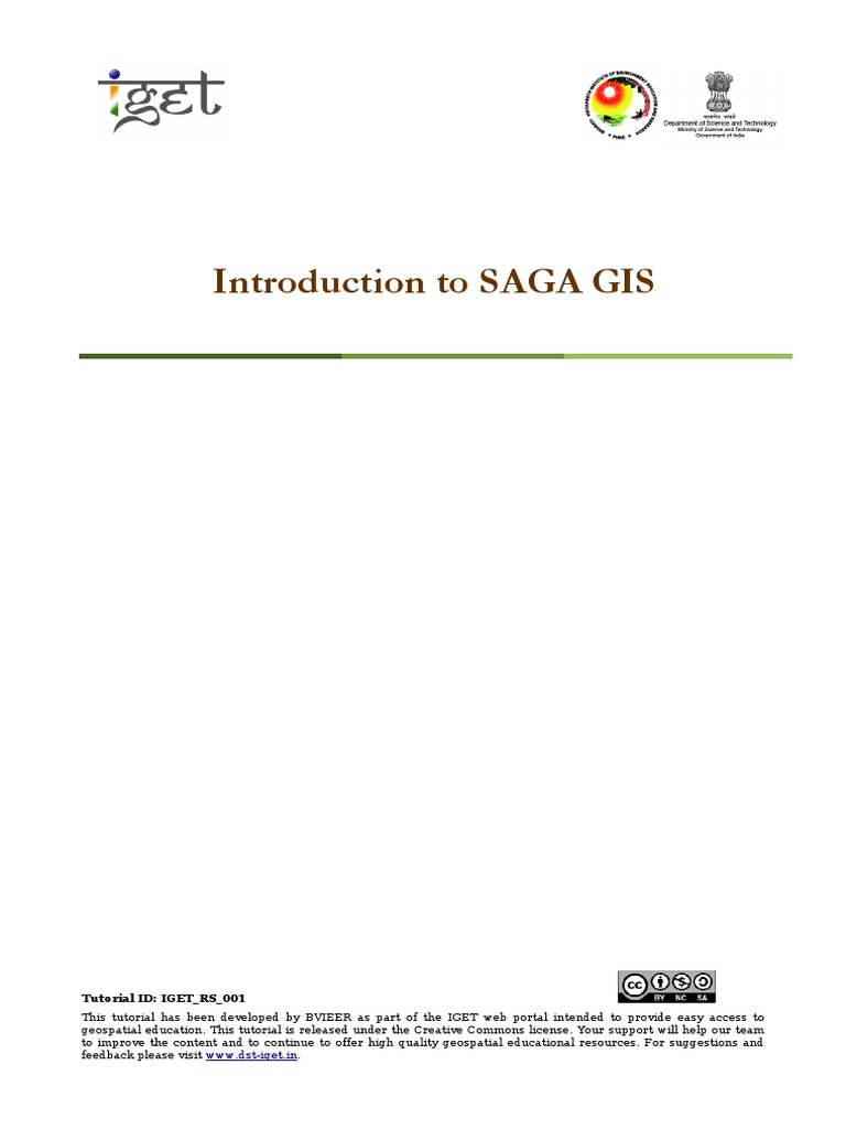 Introduction To SAGA | PDF | Rgb Color Model | Geographic Information ...