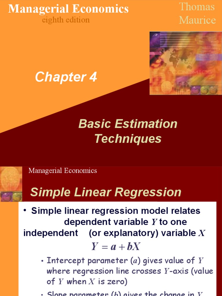Basic Estimation Techniques: Eighth Edition | PDF | Regression Analysis ...