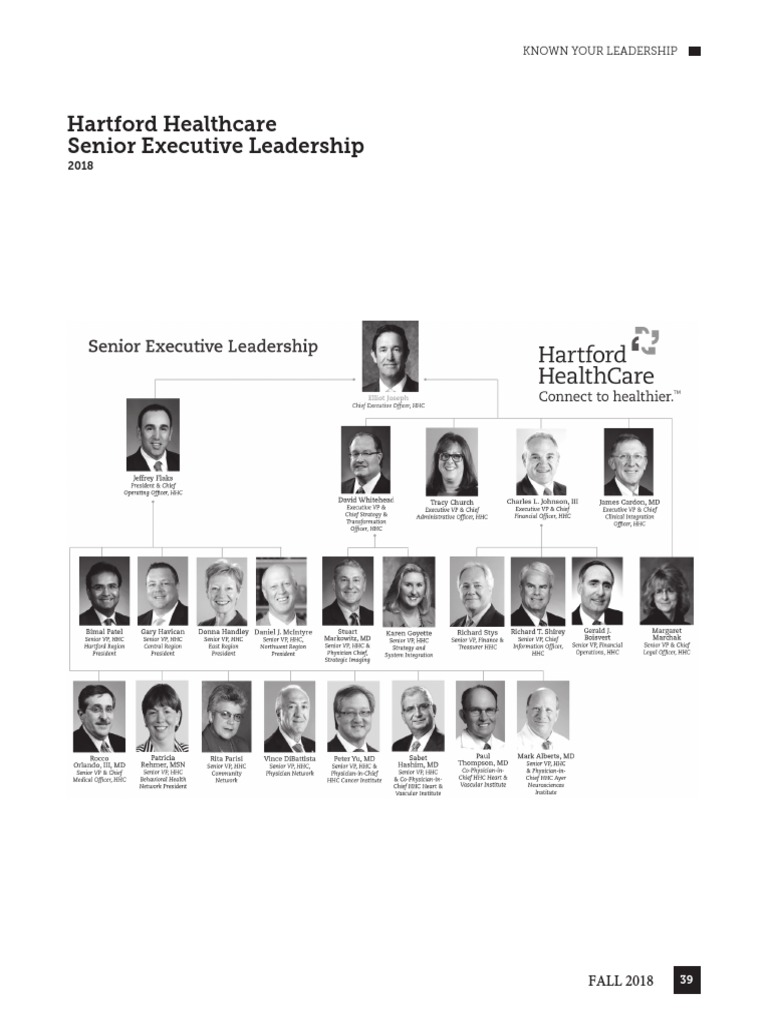 Issue 3 HHC Senior Executive Leadership | PDF