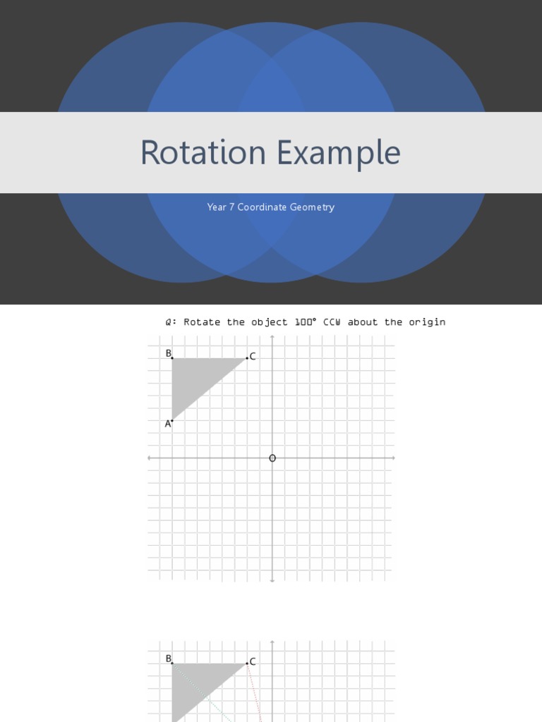 Rotation Example | PDF