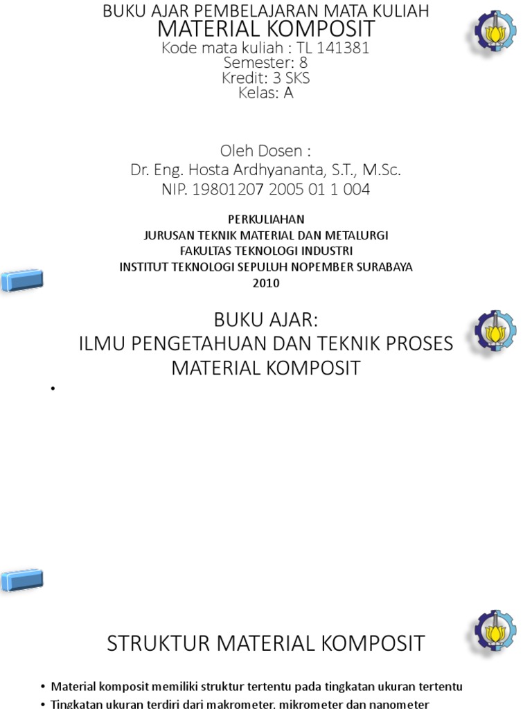 Buku Ajar Material Komposit | PDF