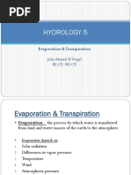 Understanding Interception in Hydrology | PDF | Precipitation | Hydrology