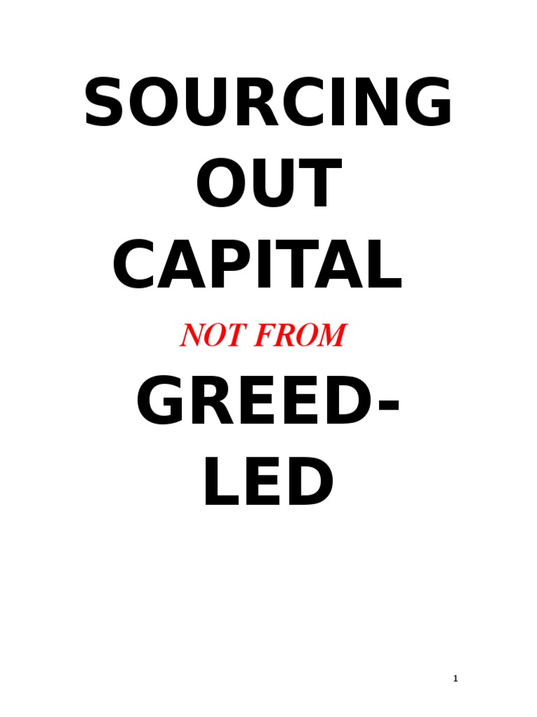 Capital Sourcing Challenges in Small Business | PDF | Loans | Banks