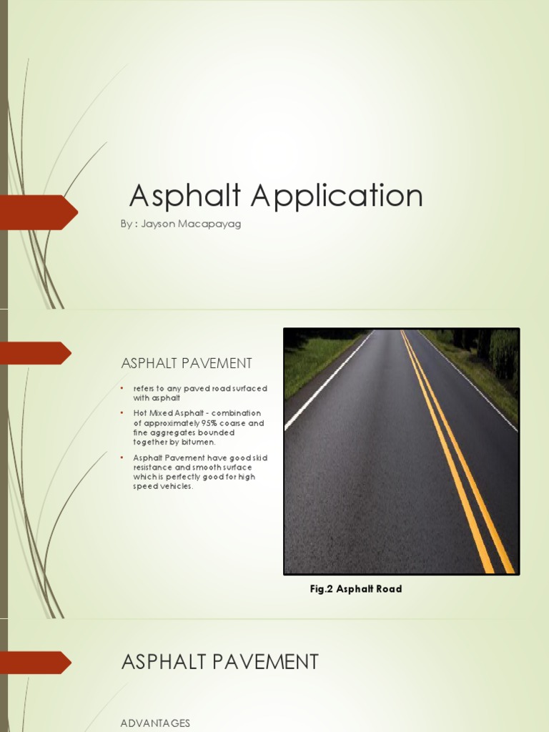 Asphalt Application | Download Free PDF | Asphalt | Road Surface