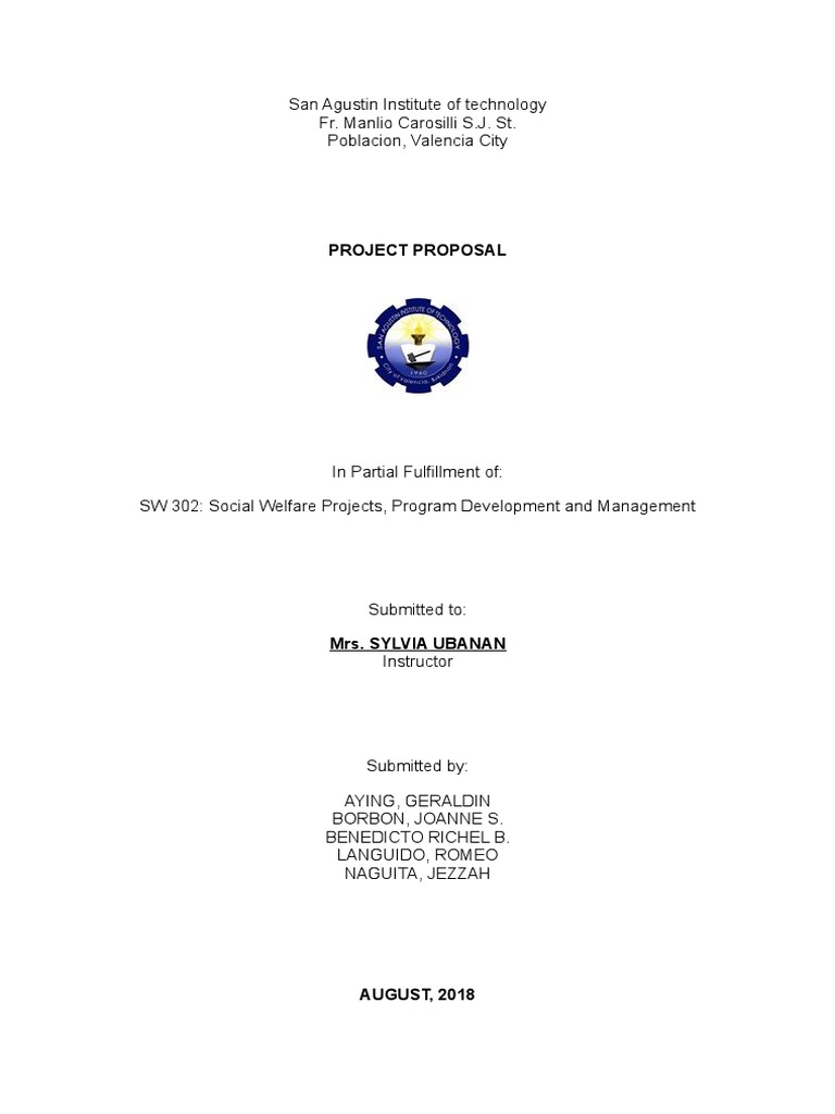 Project Proposal | PDF | Cooperative | Rice