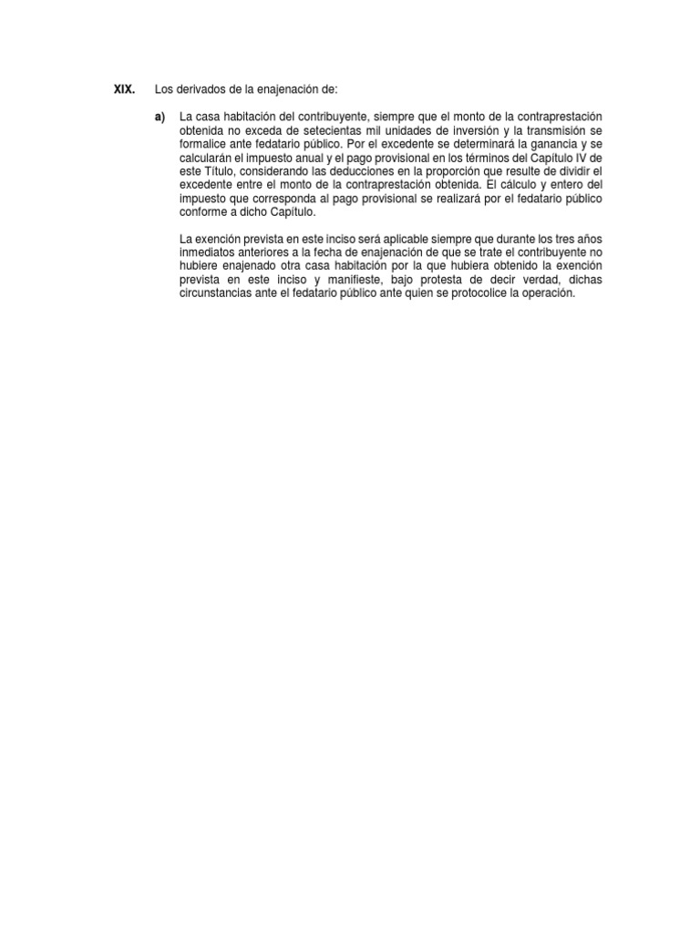 Exencion CH 233545 | PDF