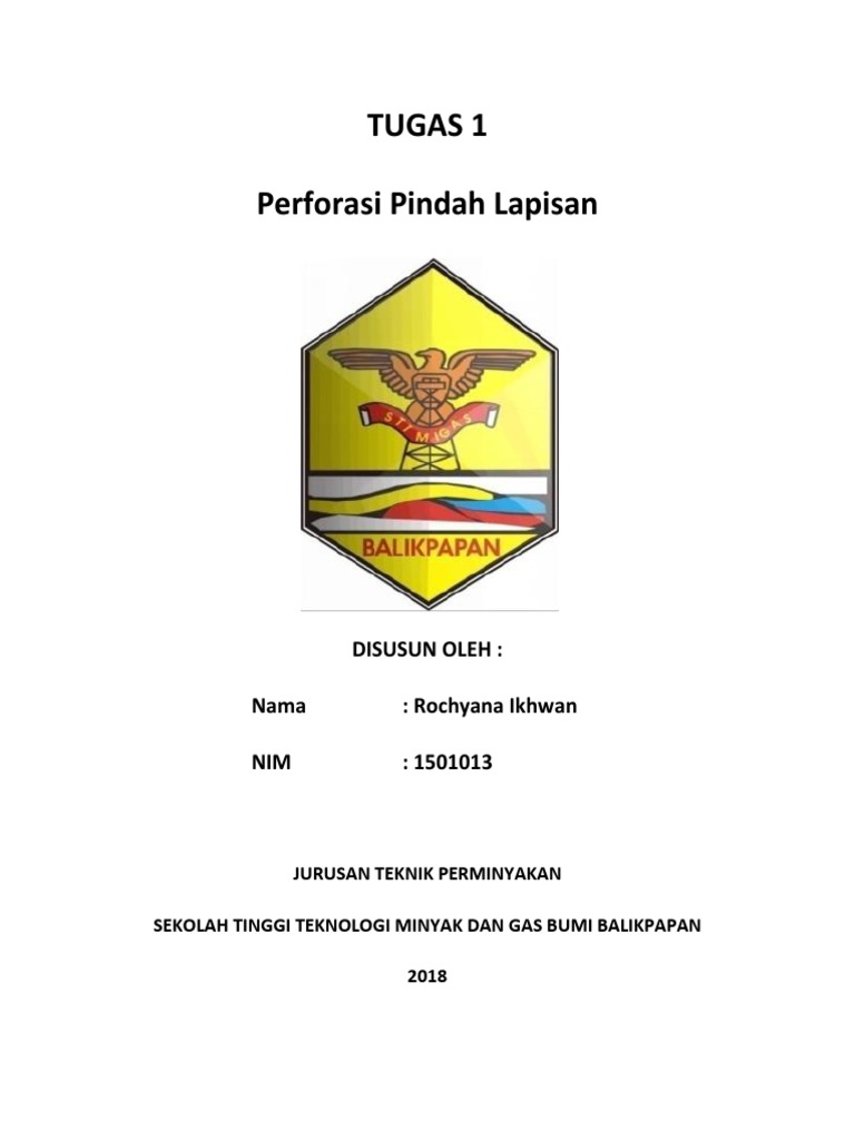 Perforasi Pindah Lapisan dalam Workover | PDF