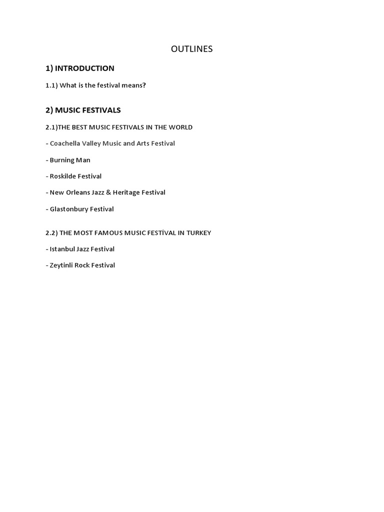 Outlines | PDF