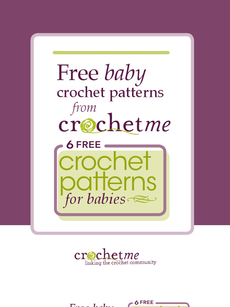 Crochet Me Free Baby Patterns | PDF | Crochet | Handicrafts