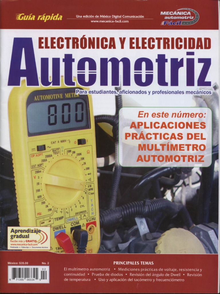 (PDF) Curso Completo de Electrónica y Electricidad Automotriz Gratis | PDF