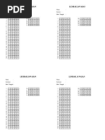 TOEFL Itp Test Answer Sheet | PDF | Test Of English As A Foreign ...