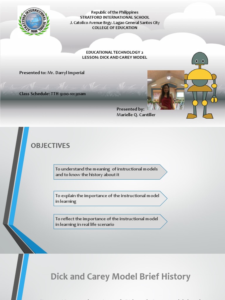 Dick and Carey Model | PDF | Instructional Design | Educational Assessment
