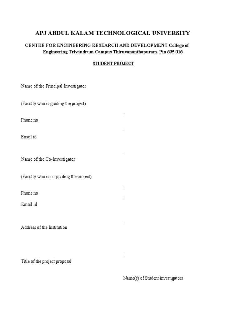 Application Format Sp-Ver1 | PDF | Government | Business