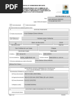 Formato R-1 Solicitud de Inscripcion Al Registro Federal de ...