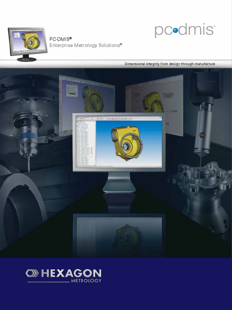 PC DMIS Software de Masura en PDF | PDF | Computer Aided Design ...