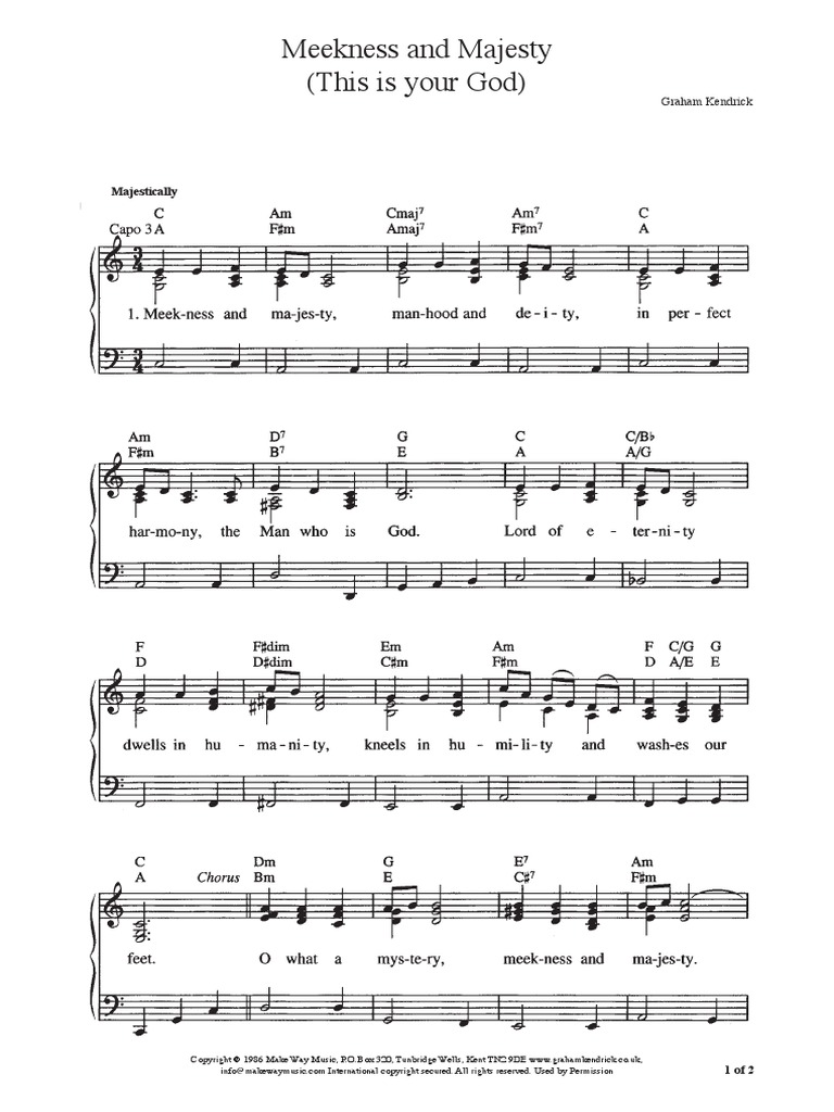 Meekness and Majesty PDF | PDF