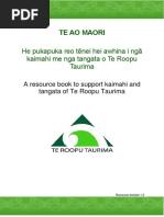 Master - Te Reo Maori Days of The Week | PDF | Language Arts & Discipline