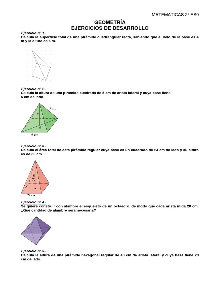 Geometria 2º Eso | PDF | Hogar y jardín
