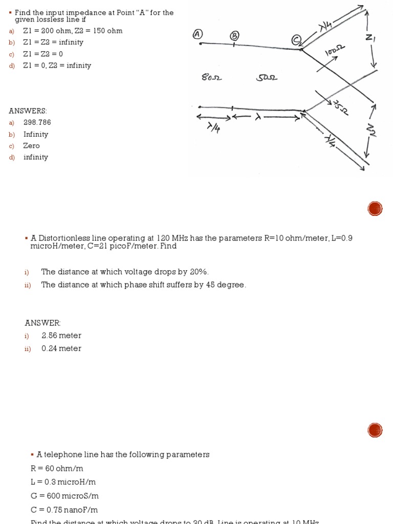 Smith Chart Pdf Electrical Impedance Transmission Line