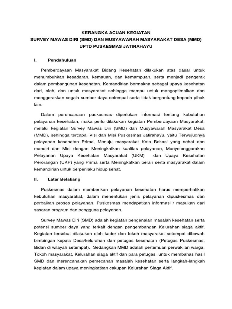 Kak SMD MMD | PDF | Ilmu Sosial | Pengembangan Diri