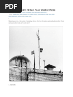 Sample Weather Report Script | PDF | Monsoon | Rain