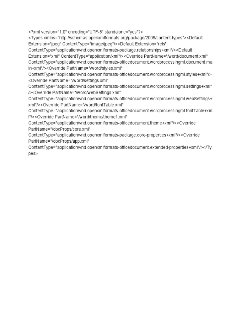 .Archivetemp (Content Types) .XML PDF | PDF