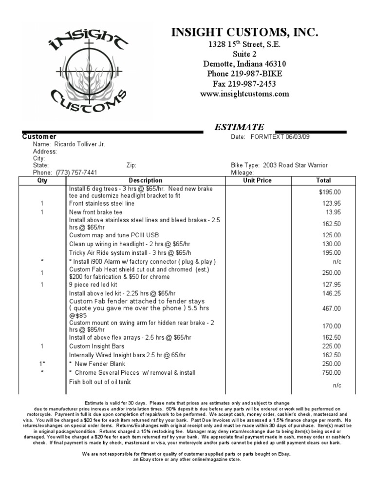 Insight Final Invoice | Download Free PDF | Payments | Money Order