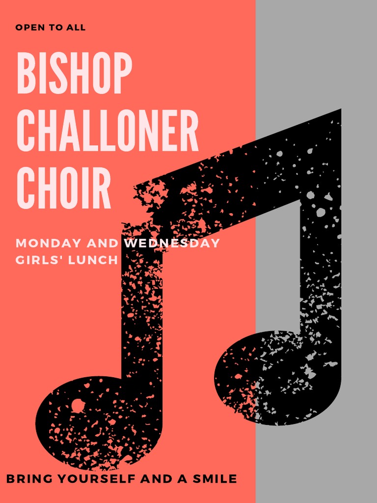 Bishop Challoner Choir Girls' Lunch | PDF | Classics | Religion ...