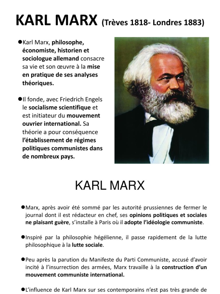 Karl Marx | PDF | Friedrich Engels | Karl Marx